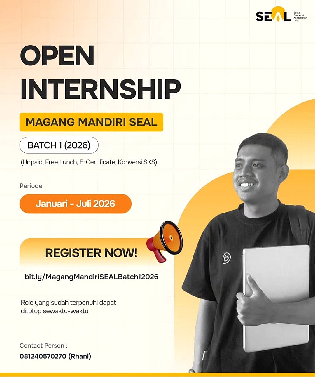 🌟 SEAL Buka Program Magang: Kesempatan Langka untuk